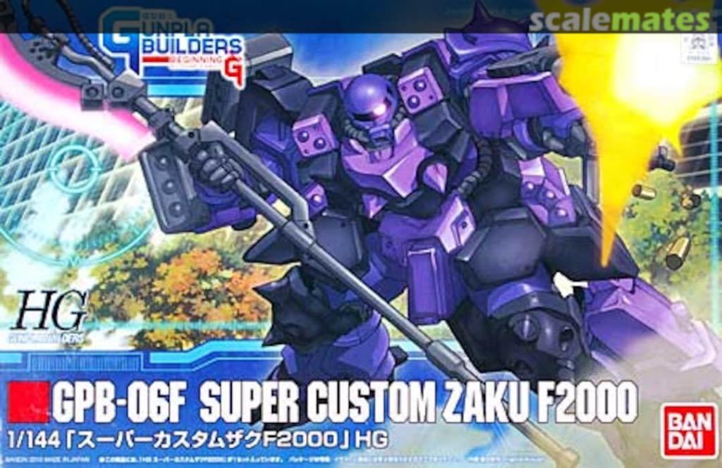 HG GPB-06F SUPER CUSTOM ZAKU F2000, Hobbies & Toys, Toys & Games on Carousell