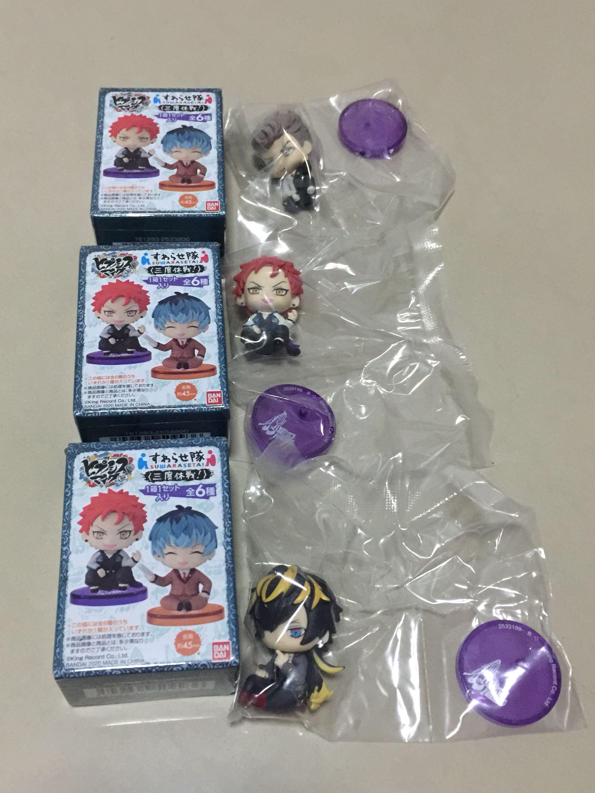 Hypnosis mic mini figurine blind box, Entertainment, J-pop on Carousell