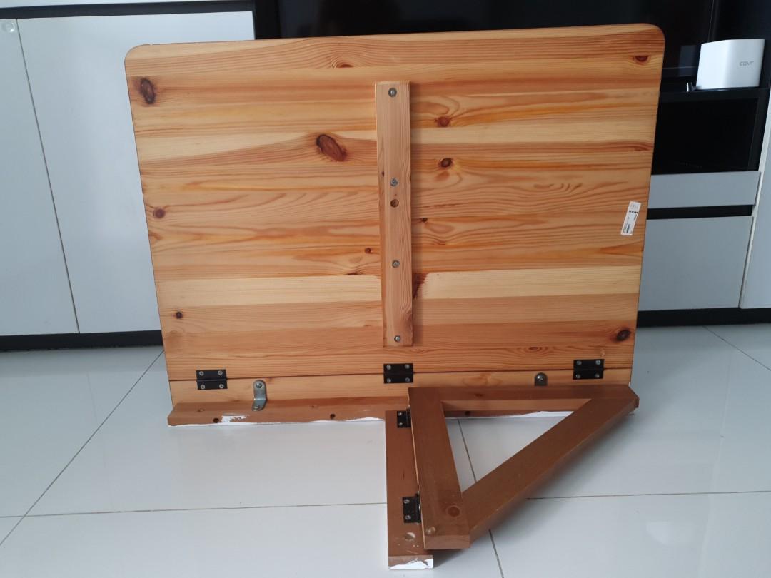 IKEA NORBO Wall-mounted drop-leaf table, Furniture & Home Living ...