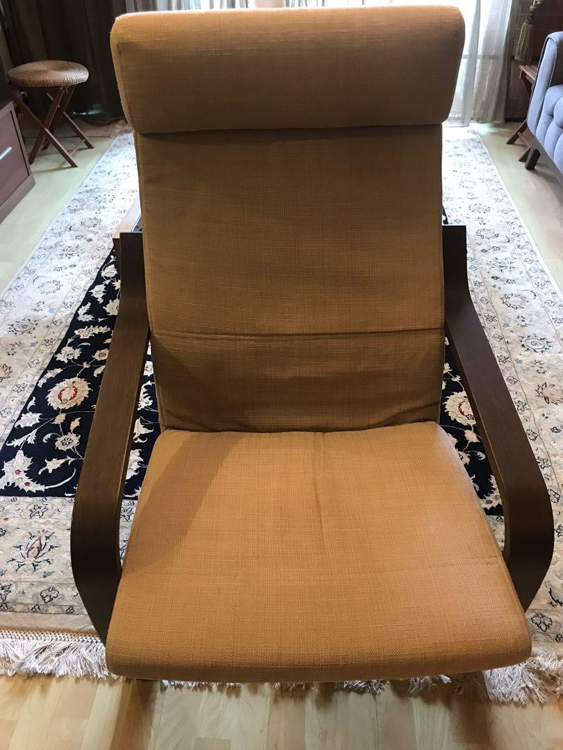 Ikea Poang Chair, Furniture & Home Living, Furniture, Chairs on Carousell