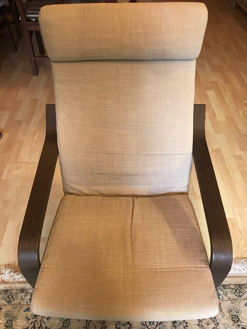 Ikea Poang Chair, Furniture & Home Living, Furniture, Chairs on Carousell