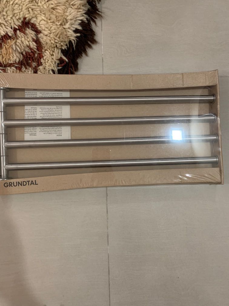 Ikea towel rack, Furniture & Home Living, Furniture, Shelves, Cabinets ...