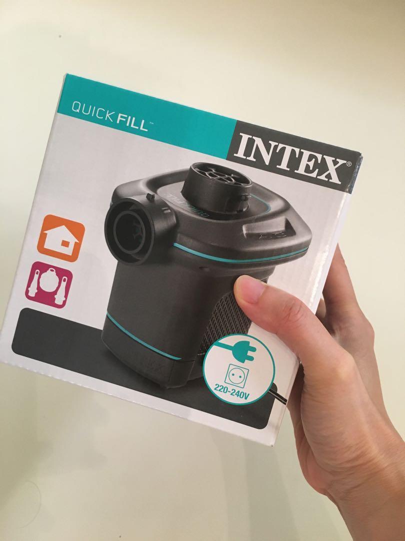 Intex Quick Fill Electric Pump (全新未開盒), 寵物用品, 寵物家品及其他 - Carousell