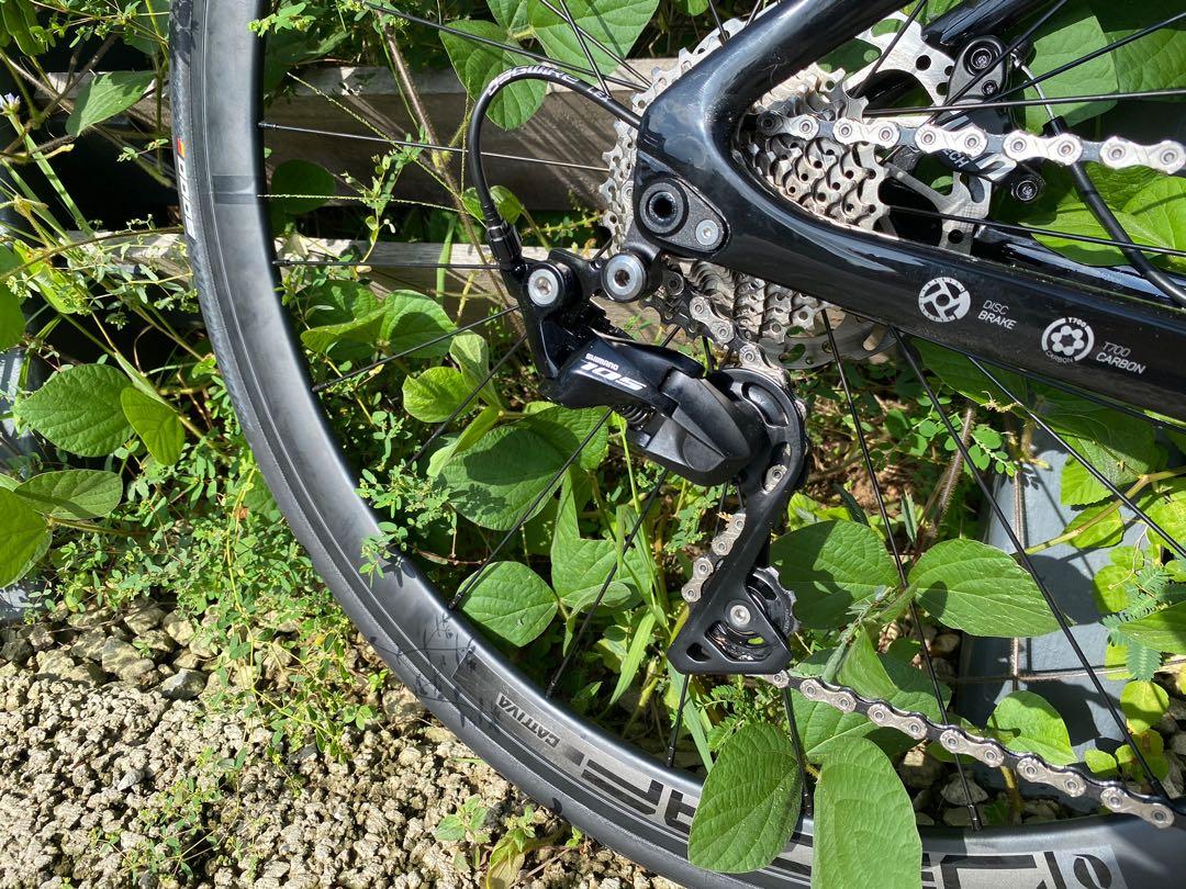 Java Vesuvio Shimano 105 22 speed Disc brake Carbon road bike, Sports ...