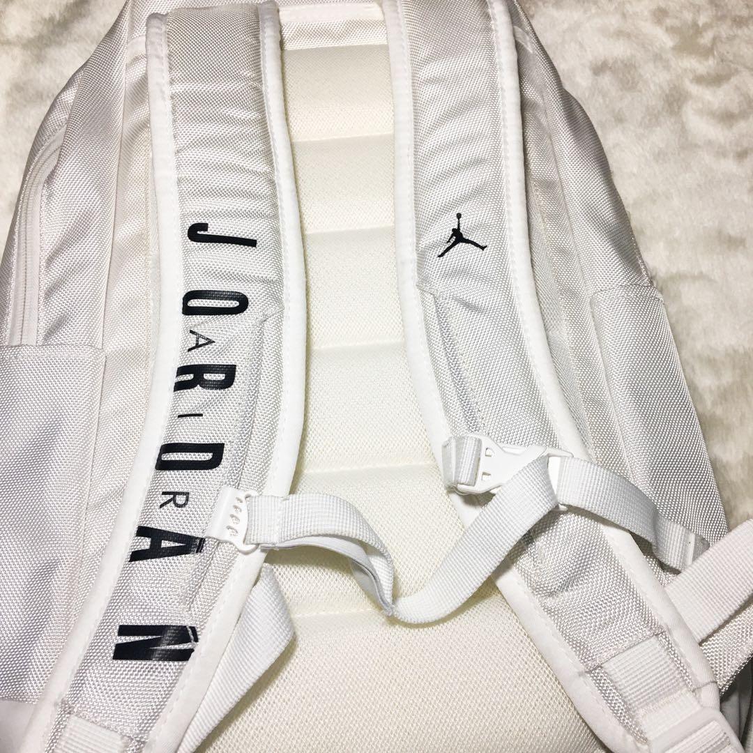 Jordan Varsity Bag all white, Men's Fashion, Bags, Backpacks on Carousell