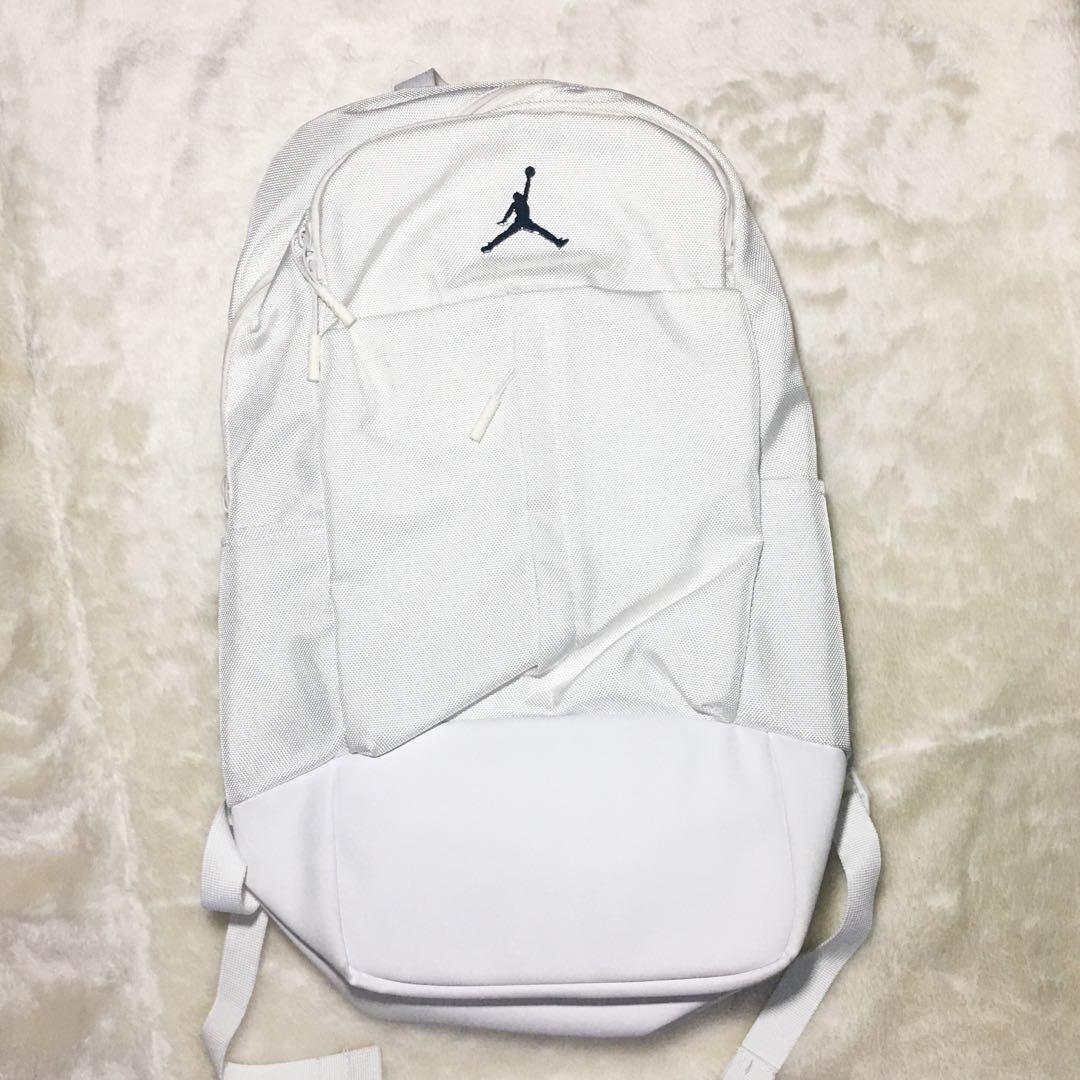 Jordan Varsity Bag all white, Men's Fashion, Bags, Backpacks on Carousell