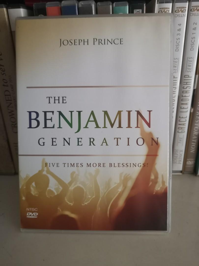Joseph Prince DVD Sermon The Benjamin Generation, Hobbies & Toys, Music ...