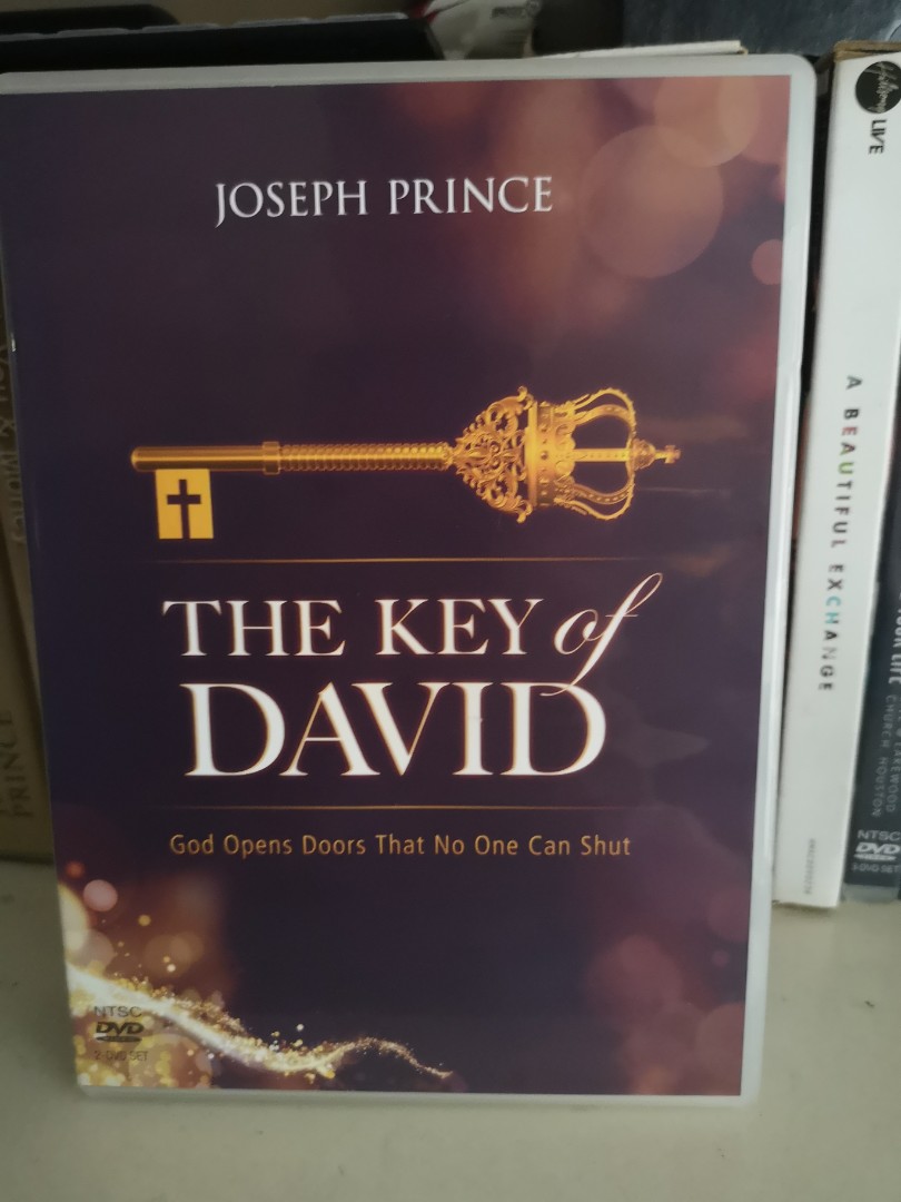 Joseph Prince DVD Sermon The Key of David, Music & Media, CDs, DVDs ...