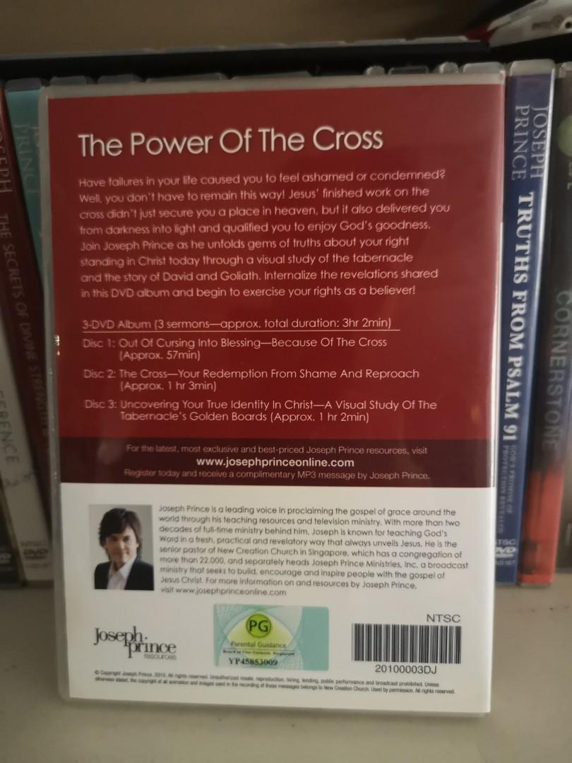 Joseph Prince DVD Sermon The Power of the Cross, Hobbies & Toys, Music ...