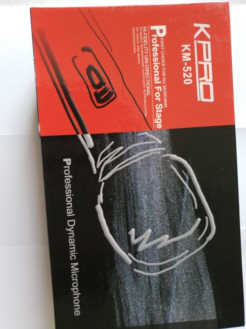 KPRO Model KN-520 Vocal / Karaoke Vocal Microphone, Audio, Other Audio Equipment on Carousell