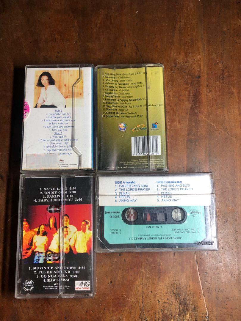 ASSORTED OPM CASSETTE TAPES (Lea Salonga, Tanging Yaman, Great Divide ...