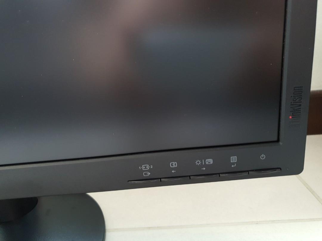Lenovo Thinkvision T2224D 22 inch monitor, Computers & Tech, Parts ...