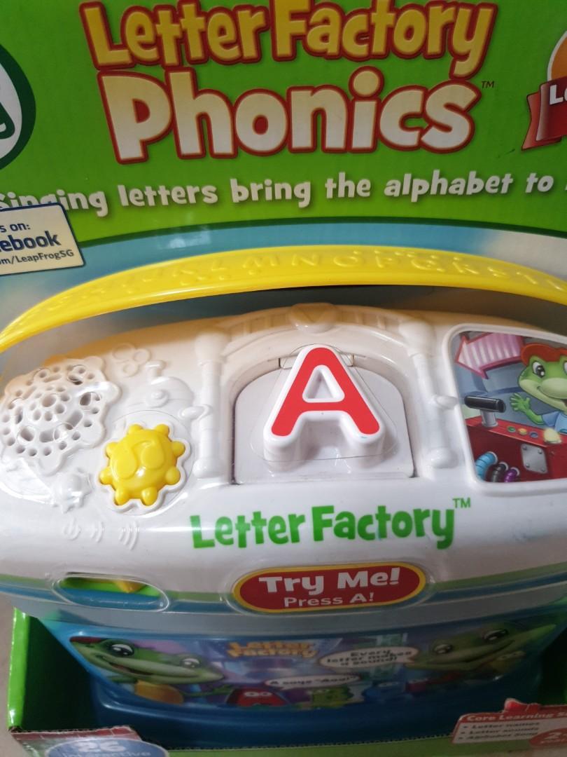 New Letter Factory Phonics & Disney plate set, Babies & Kids, Toys ...