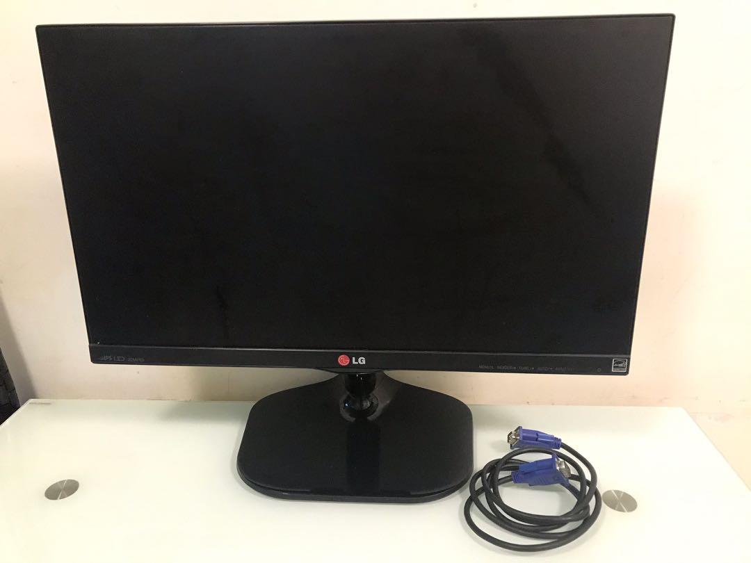 LG monitor 22 inches model: 22MP65VQ, 電腦＆科技, 電腦周邊及配件, 電子屏幕 - Carousell