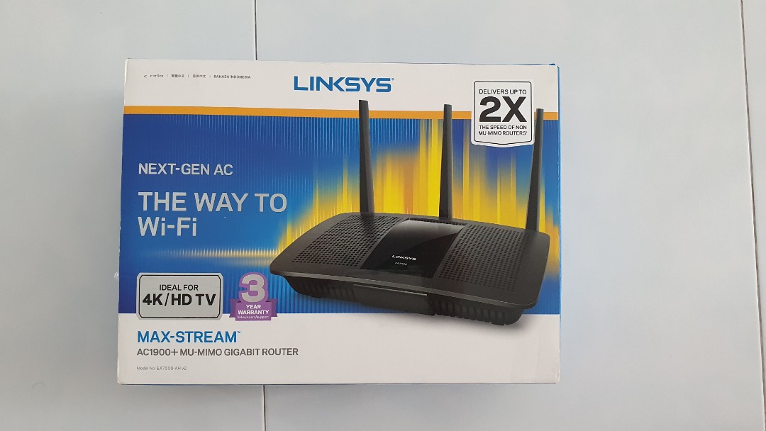 Linksys Wireless Router, Computers & Tech, Parts & Accessories ...