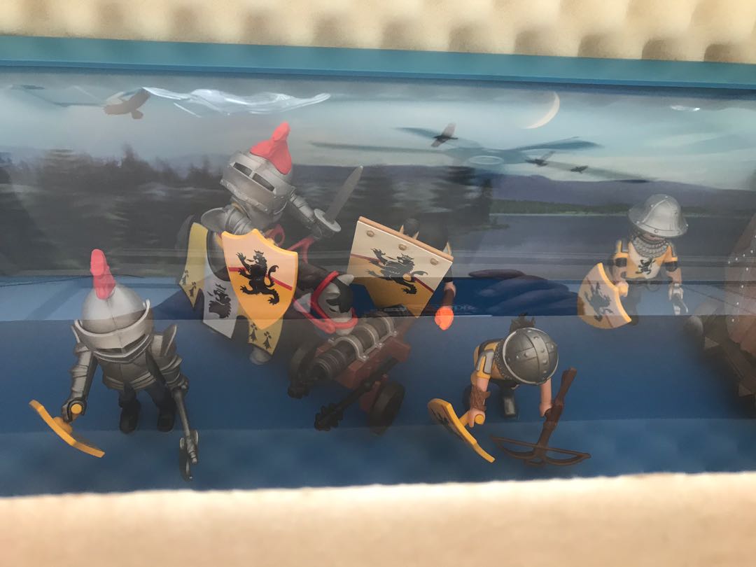 Lion knights display, Hobbies & Toys, Toys & Games on Carousell