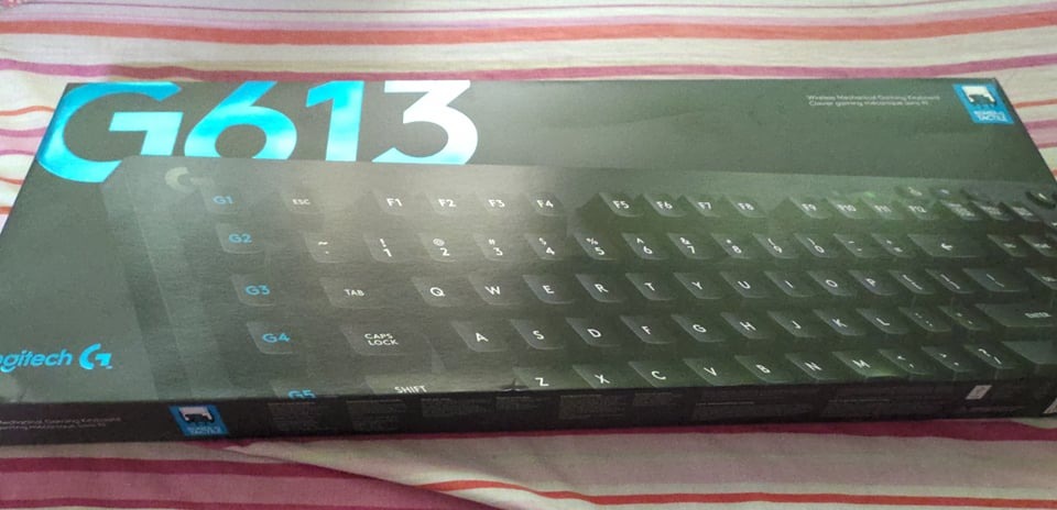 Logitech G613 Wireless Mechanical Keyboard, Computers & Tech, Parts ...