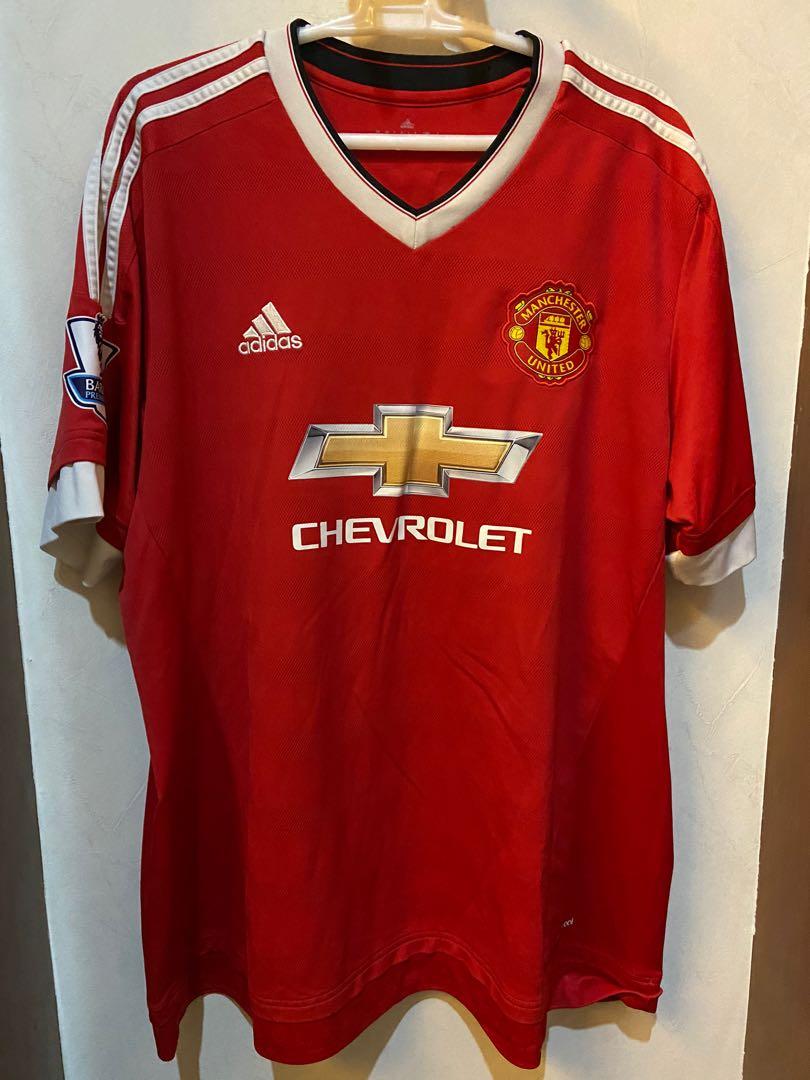 Manchester United Kit 2015-2016 chevrolet, Men's Fashion, Activewear on ...