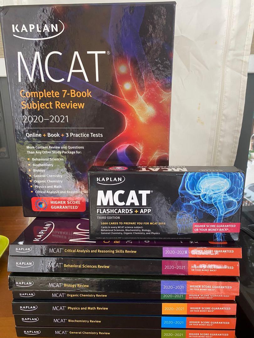 MCAT Kaplan 2020-2021, 7 Books Plus Free gift Flashcards, Hobbies ...