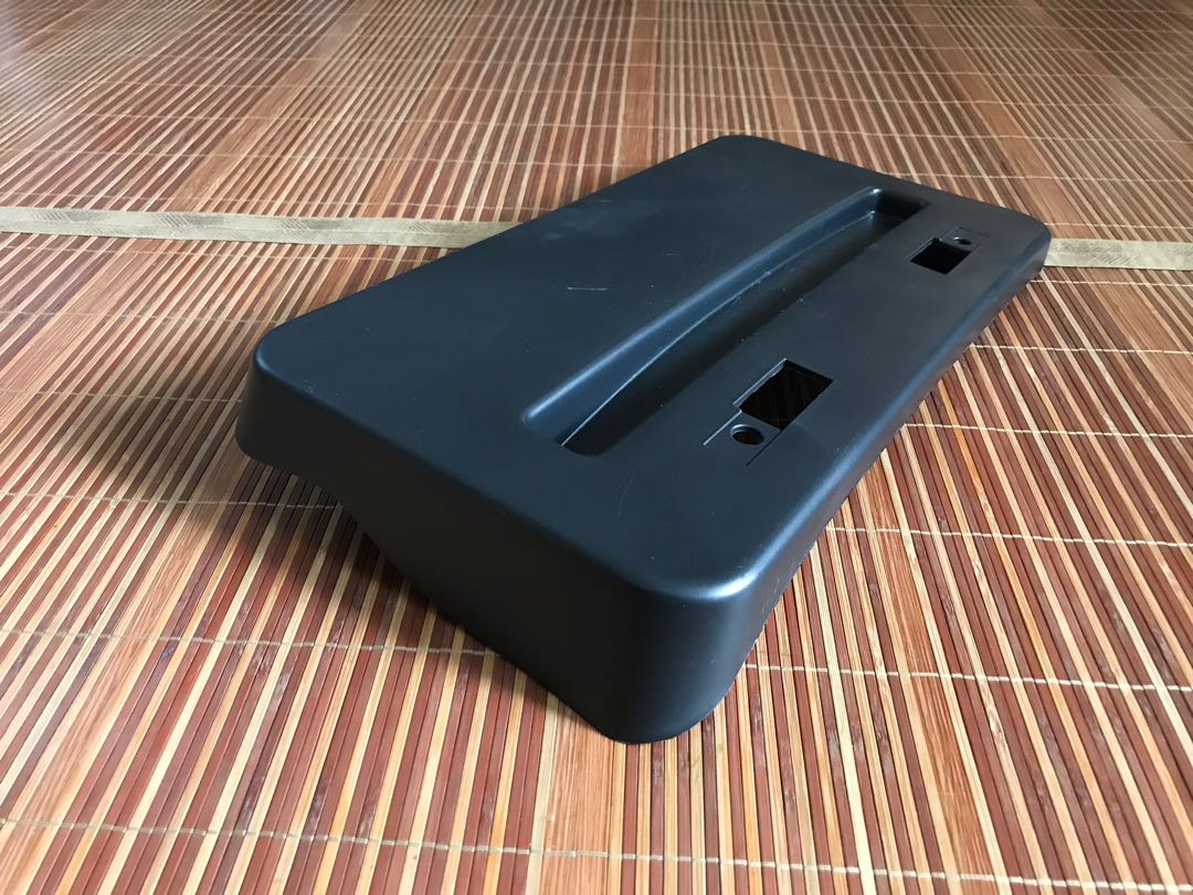 Mitsubishi Lancer car number plate front side mounting., Auto ...