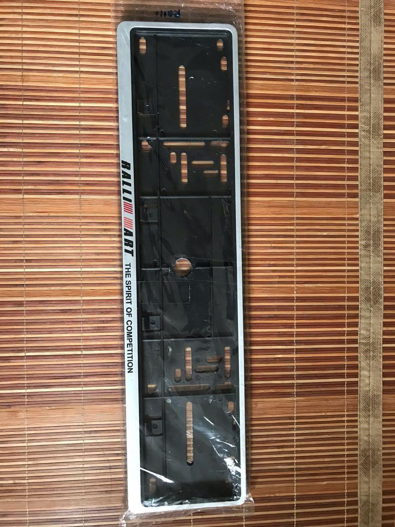 Mitsubishi Lancer car number plate front side mounting., Auto ...