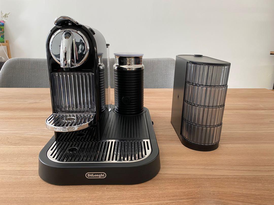 Nespresso Citiz Milk Black Espresso Machine D122usbkne