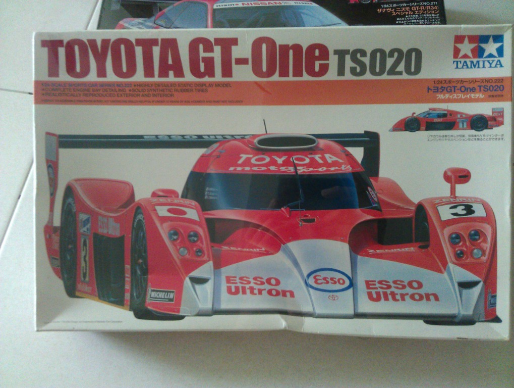New Old Stock Tamiya Toyota GT-One TS020 - 24222, Hobbies & Toys ...
