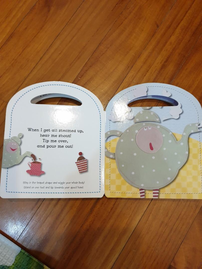 Nursery Rhymes carry and sing along book and CD, Books & Stationery ...