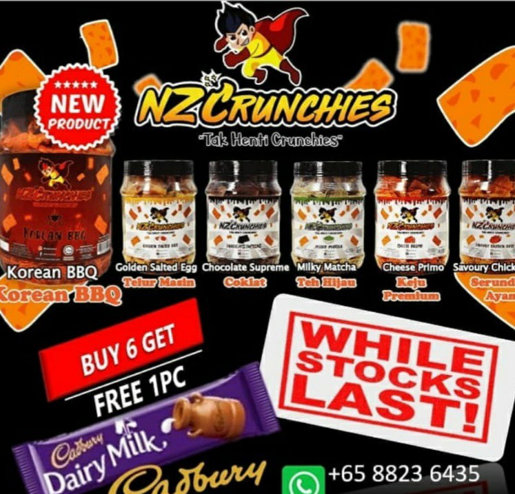 NZ crunchies Promo combo 6 include delivery, Food & Drinks, Local Eats ...