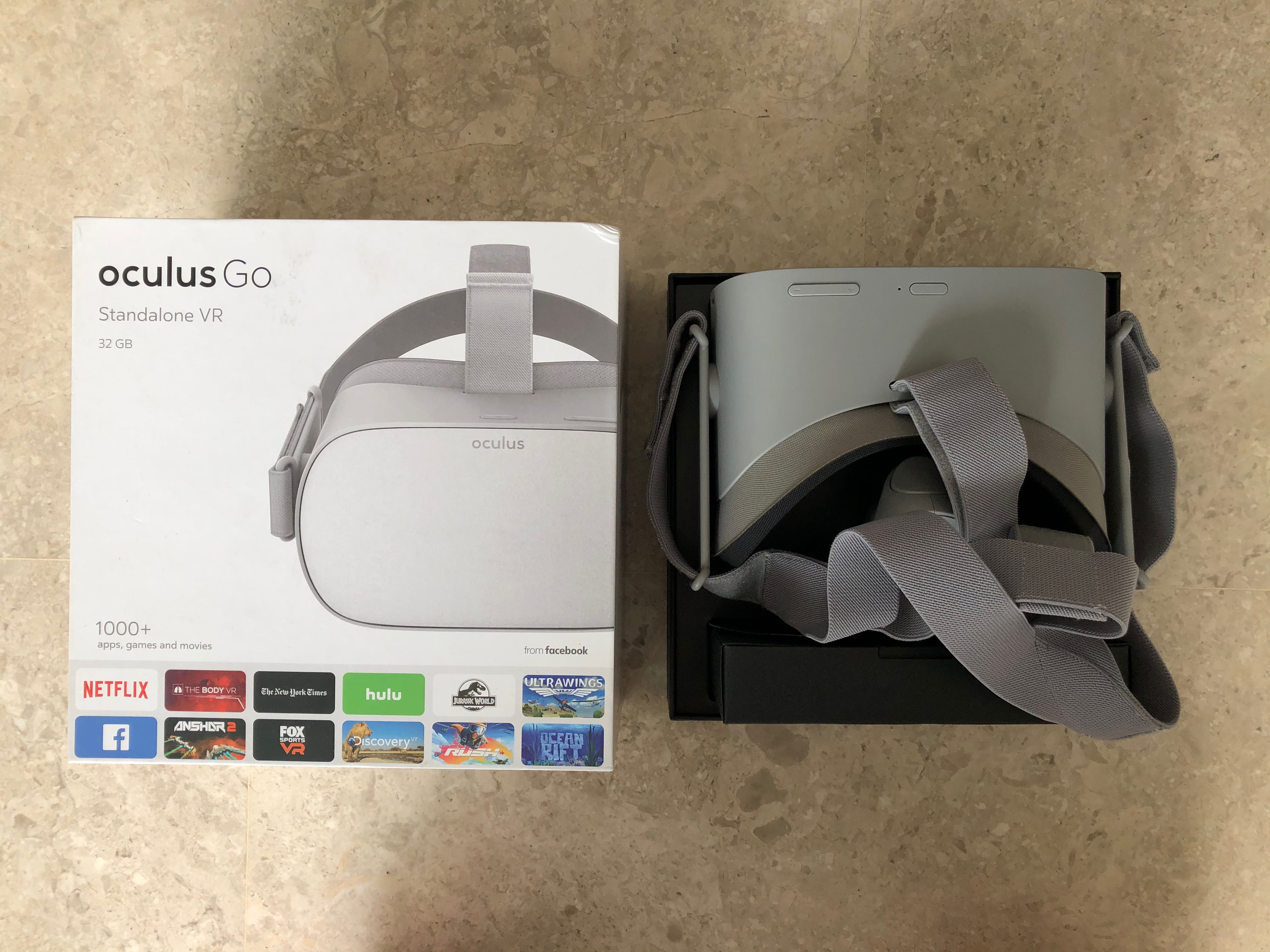Oculus Go VR 32GB virtual reality device, Video Gaming, Gaming ...