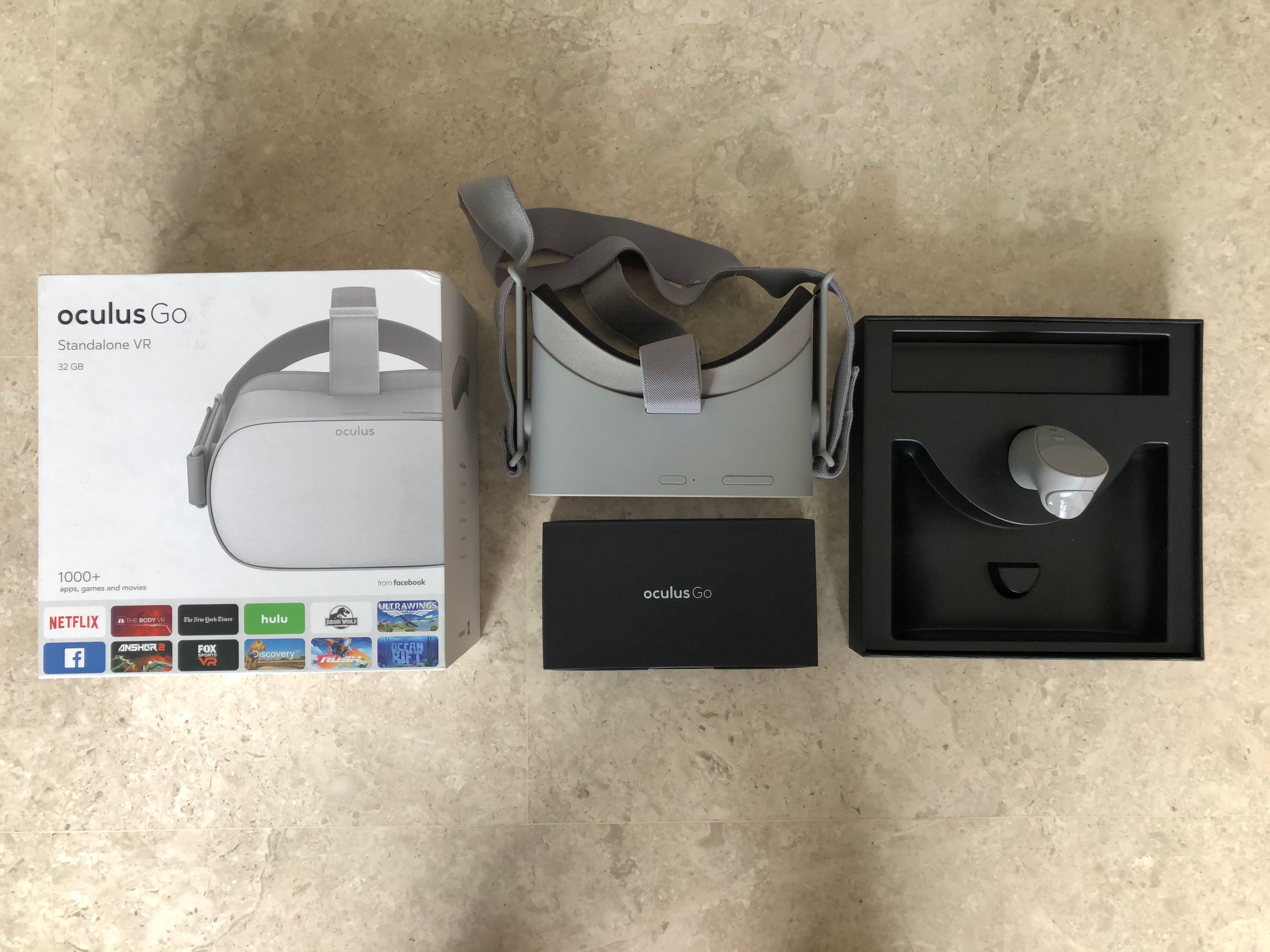 Oculus Go VR 32GB virtual reality device, Video Gaming, Gaming ...