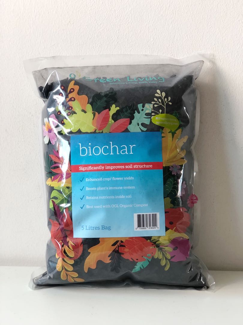 OGL Biochar 5L bag, Furniture & Home Living, Gardening, Garden Soil ...