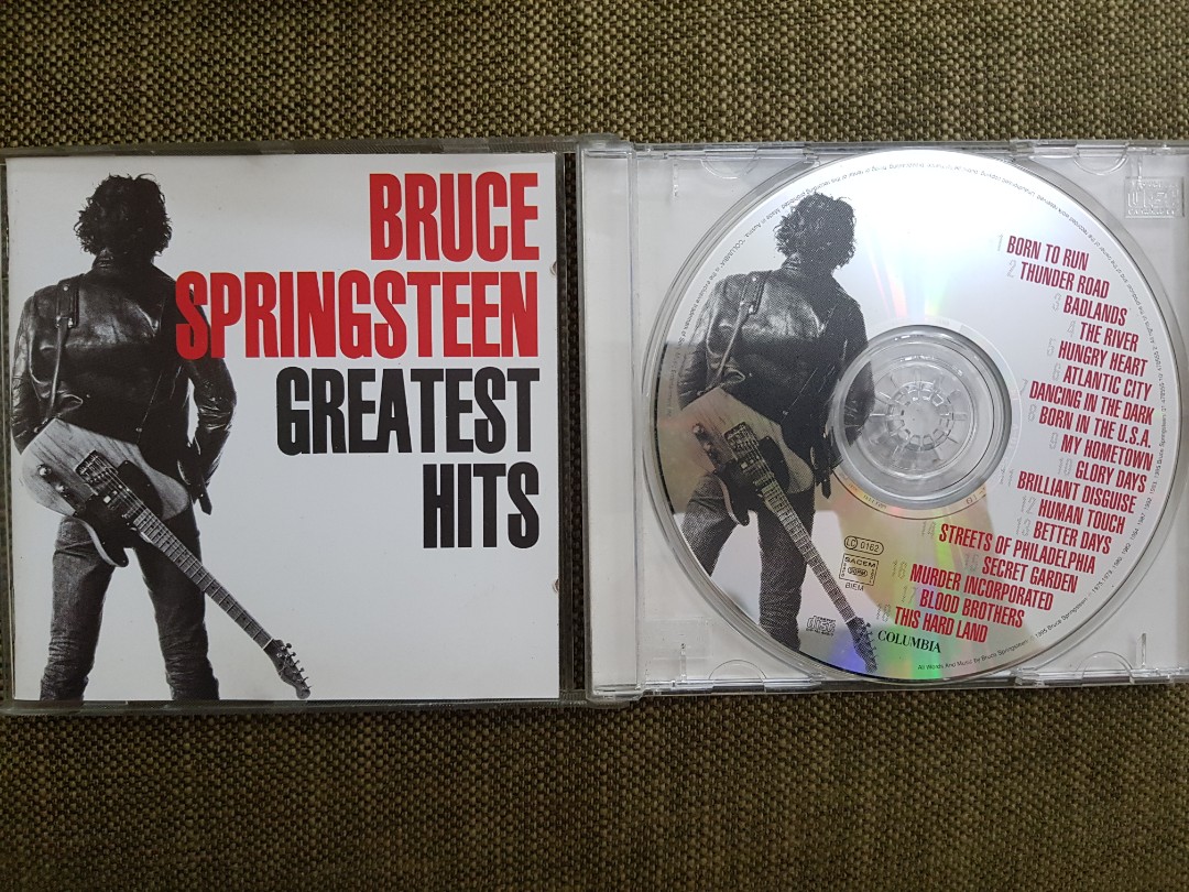 Original CD: Bruce Springsteen Greatest Hits, Hobbies & Toys, Music ...
