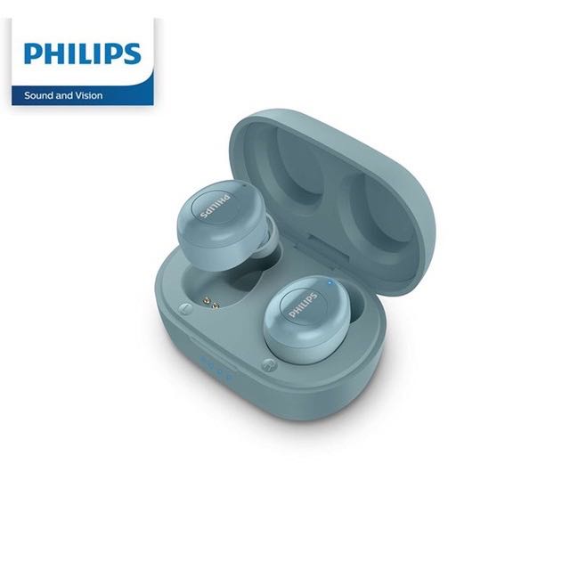 Philips True Wireless earphones (Light Turquoise), Audio, Earphones on ...