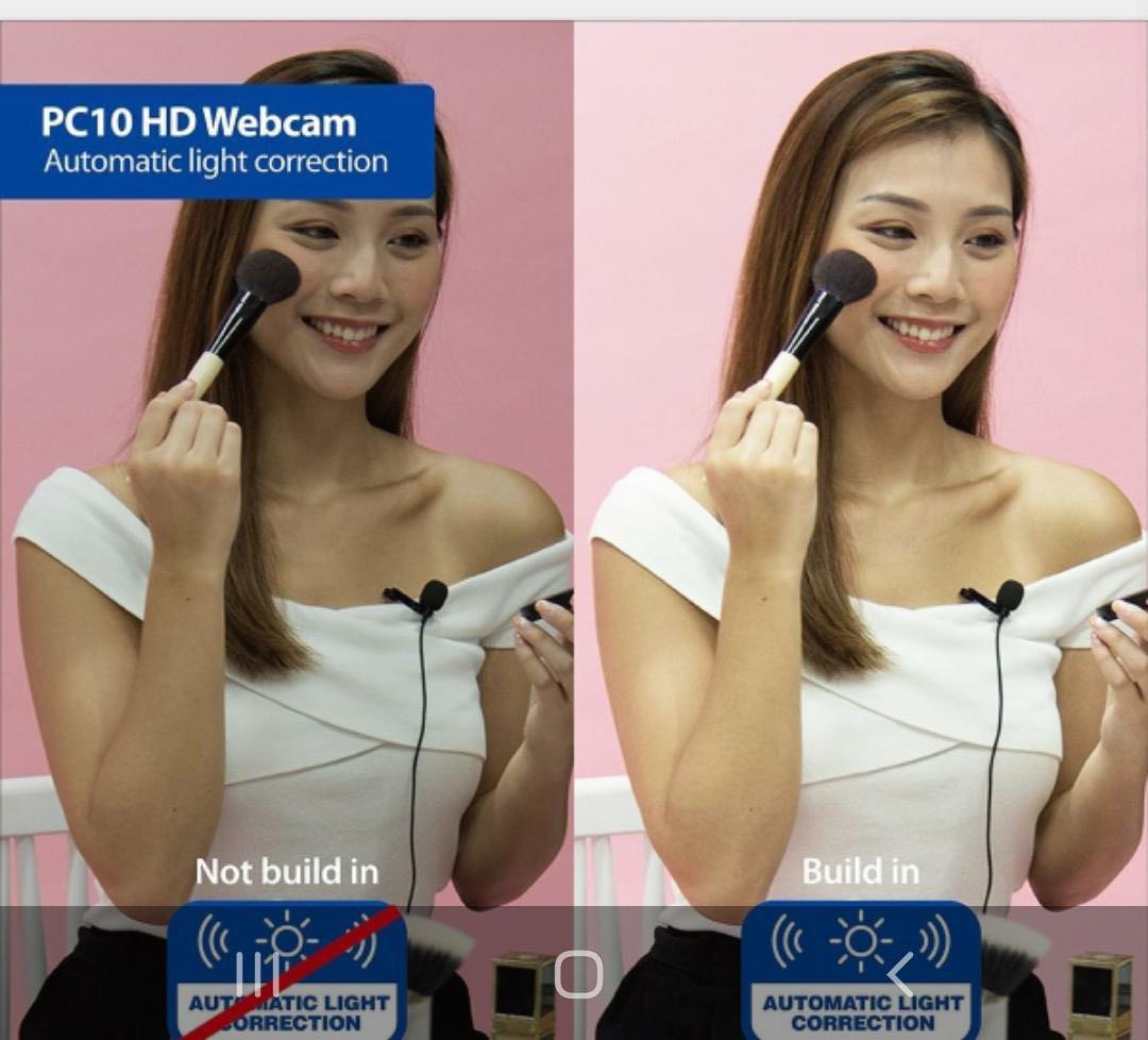 Phottix WebCam PC10 1080P w/mic 全高清攝像頭連咪 (支援windows 及Mac OS plug & play ...