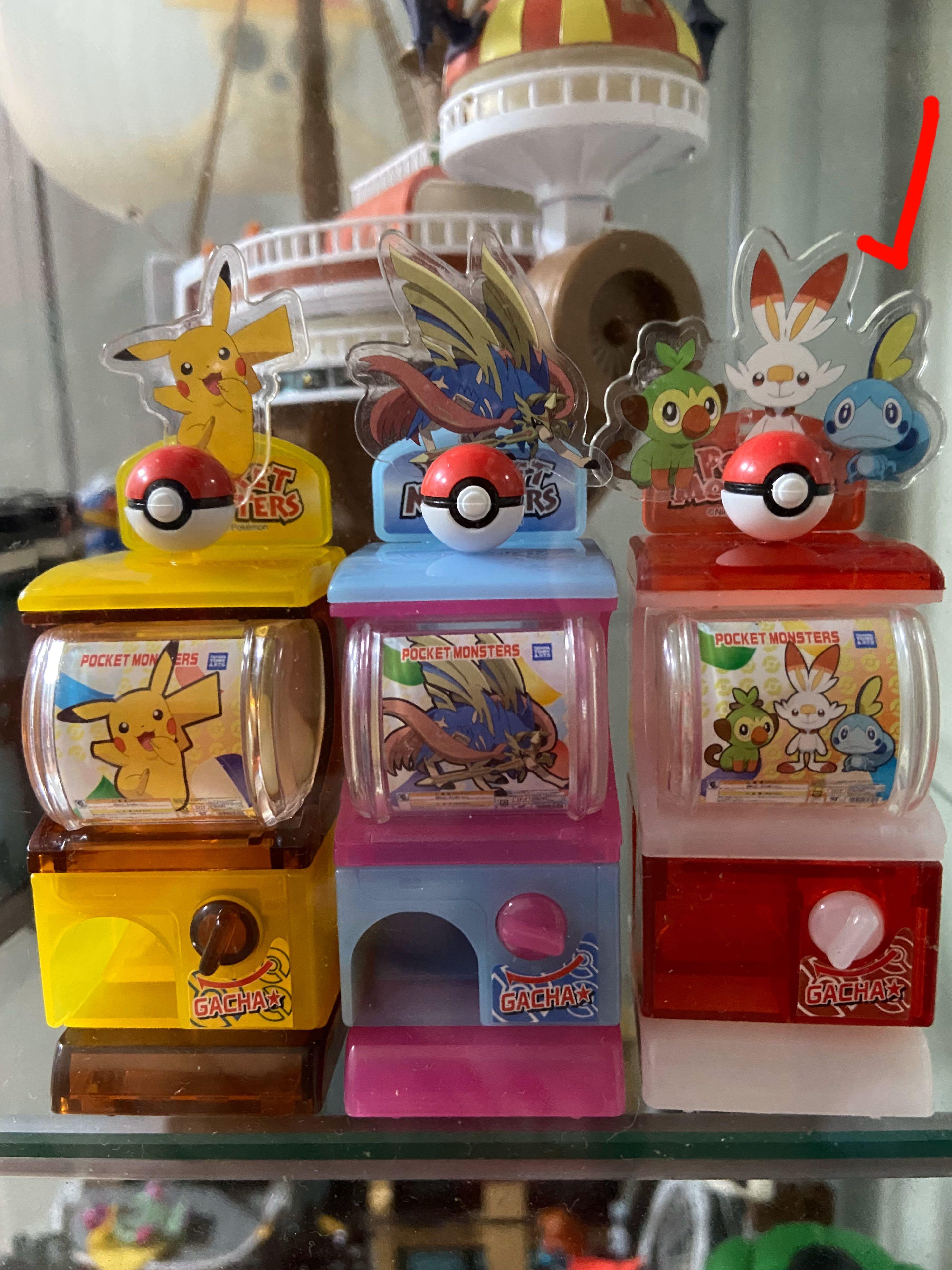 Pokemon Mini Gachapon Machine, Hobbies & Toys, Toys & Games on Carousell