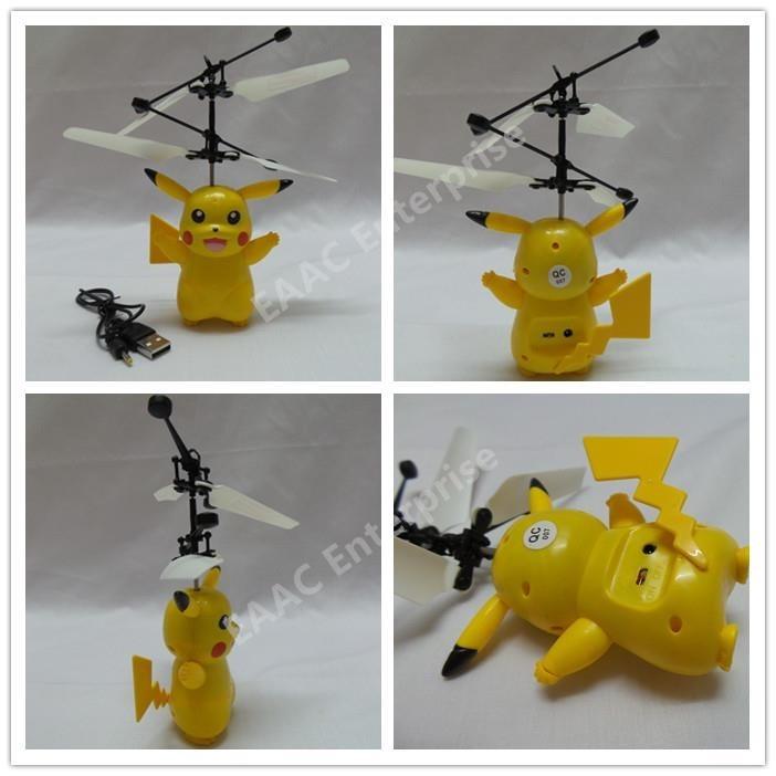 Pokemon Pikachu Induction / Suspension Flying Helicopter, Hobbies ...