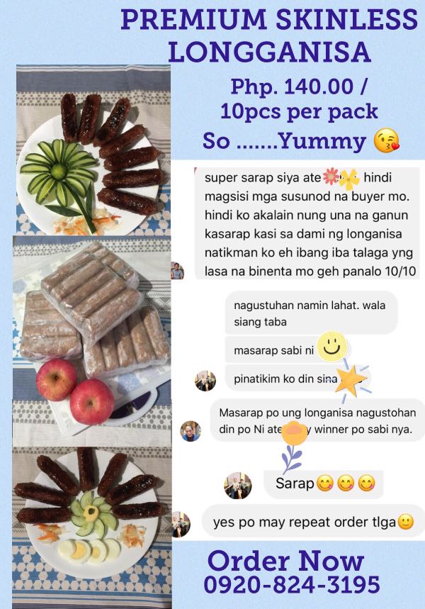 PREMIUM SKINLESS LONGGANISA, Food & Drinks, Packaged & Instant Food on ...
