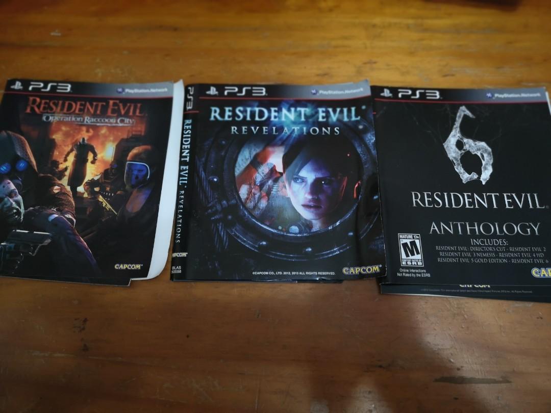 Resident Evil Bundle set, Toys & Games, Video Gaming, Video Games on ...