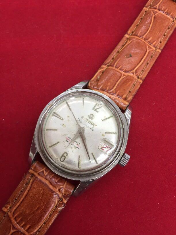 Rofina Winding Vintage Watch oubjm-1961, Luxury, Watches on Carousell