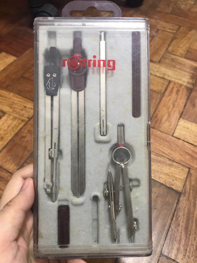 Rotring Compass Set, Computers & Tech, Office & Business Technology on ...