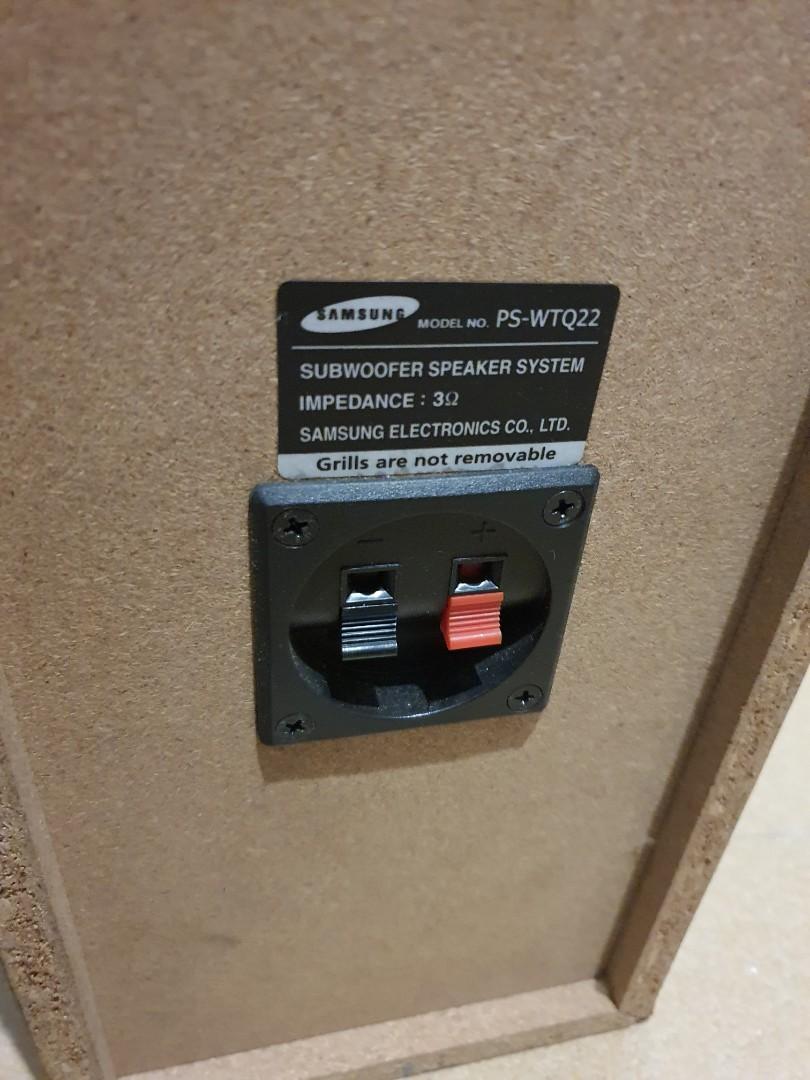 Samsung subwoofer speaker PS-WTQ22, Audio, Soundbars, Speakers ...