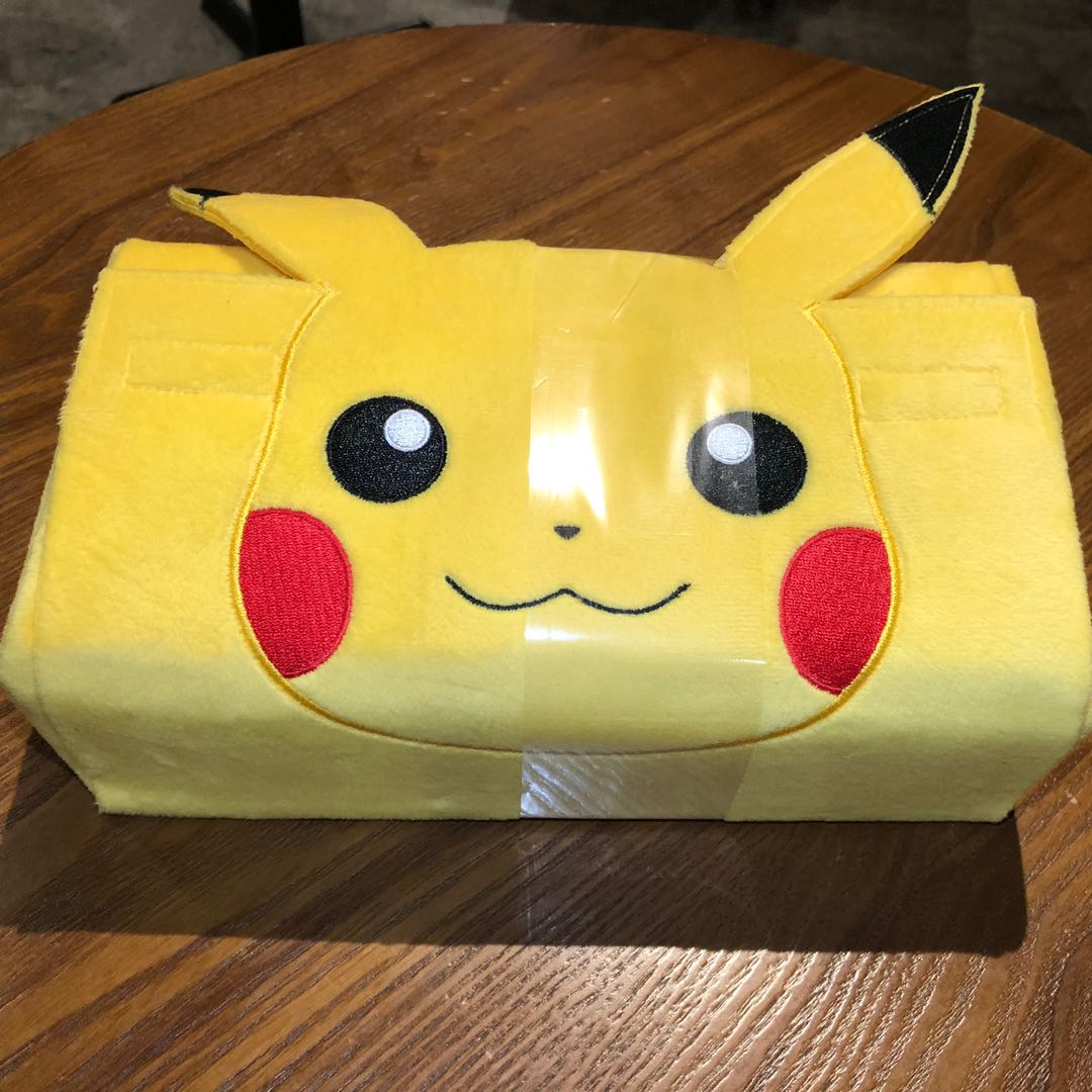 SEGA Exclusive - Pokémon Sun & Moon - Pikachu Premium Tissue Box Cover ...