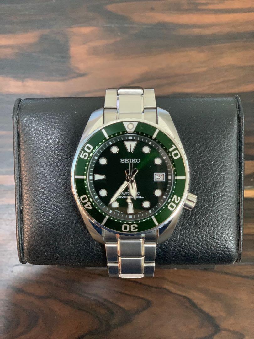 SEIKO SUMO GREEN, Men's Fashion, Watches & Accessories, Watches on ...