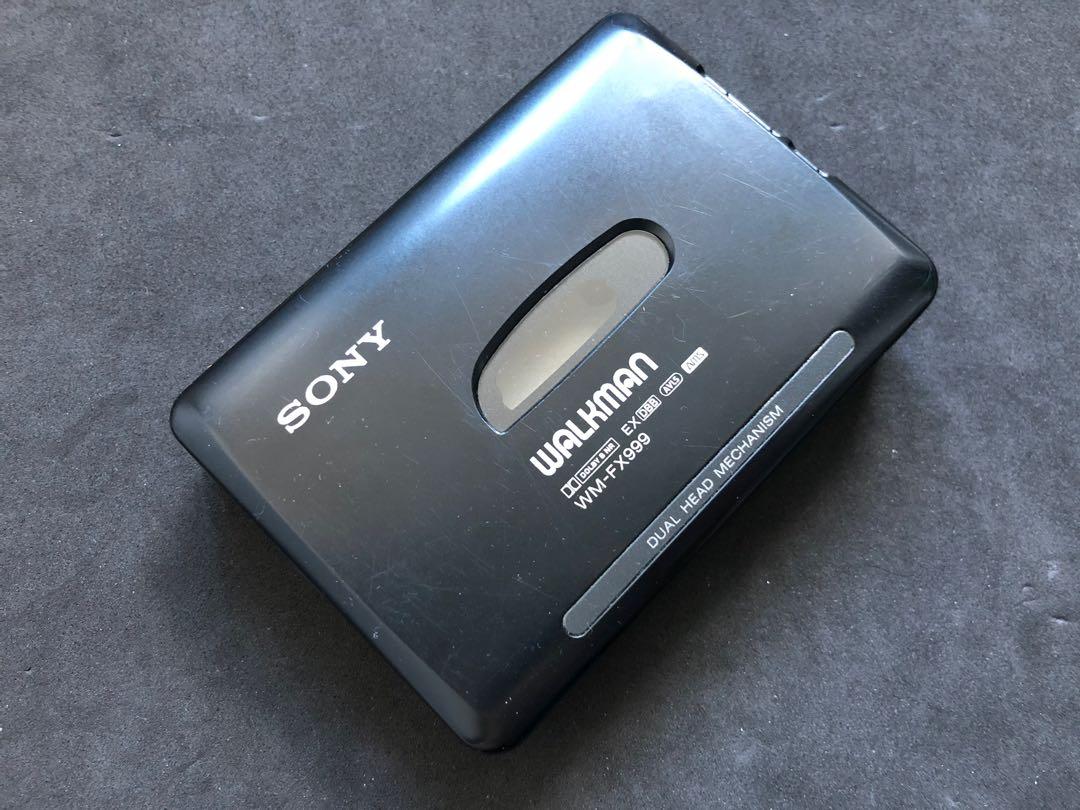 絕對靚聲雙磁頭頂級旗艦Sony Walkman WM-FX999媲美WM-DD9懷舊隨身聽錄音帶錄音機不是boombox Discman MD ...
