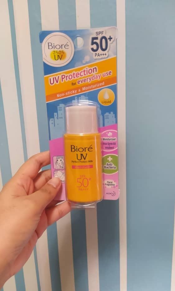 Sunscreen Biore (Kuning), Beauty & Personal Care, Face, Face Care on ...