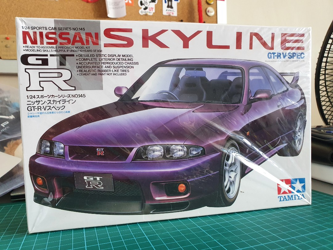 Tamiya 1/24 Nissan Skyline R33 GT-R, Hobbies & Toys, Toys & Games on ...