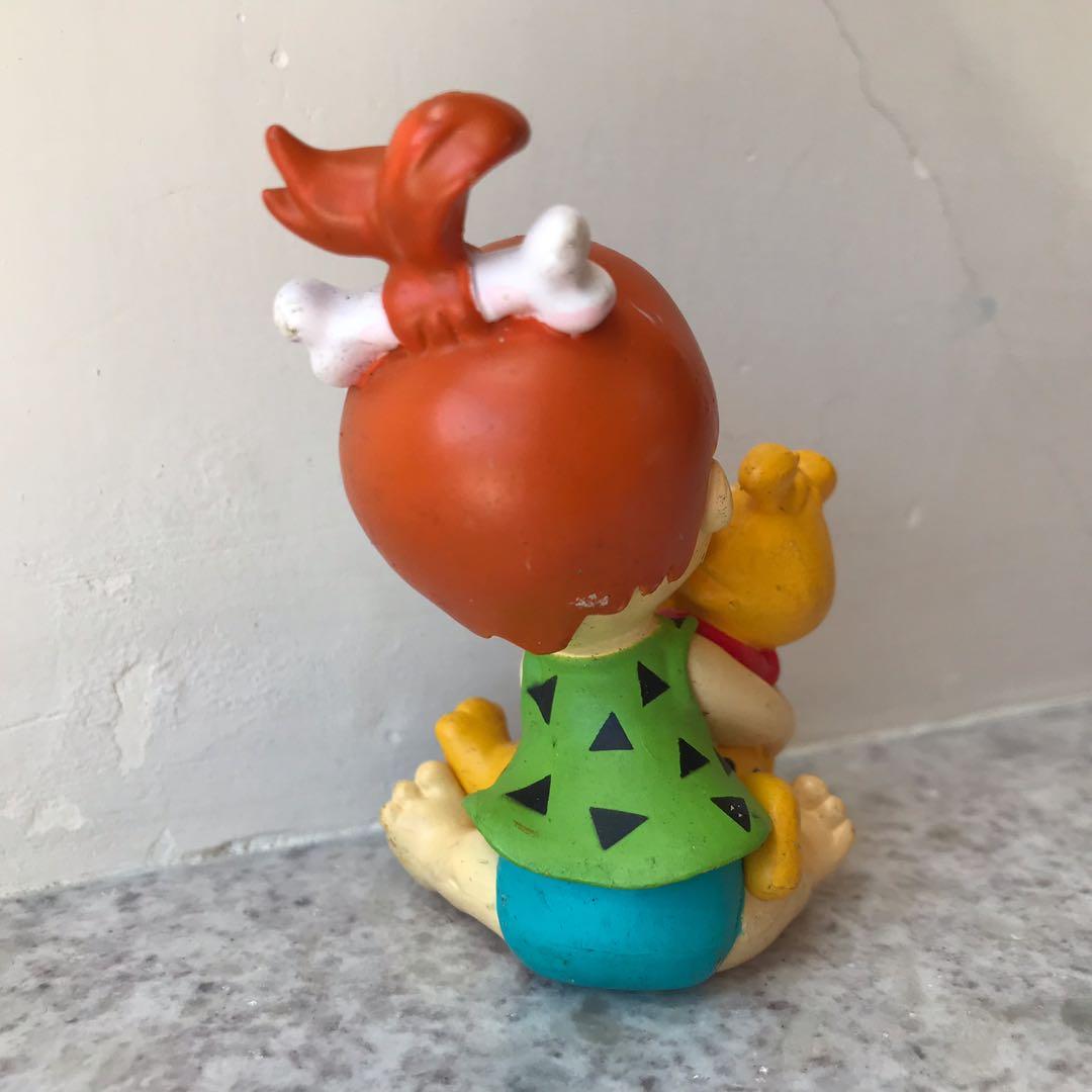 清走舊玩具：絕版聰明笨伯《The Flintstones》既女兒(Roxy Rubble), 興趣及遊戲, 玩具 & 遊戲類 - Carousell