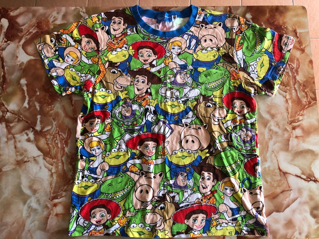 Tokyo Disney Resort fullprint Toy Story Tshirt, Babies & Kids, Babies ...