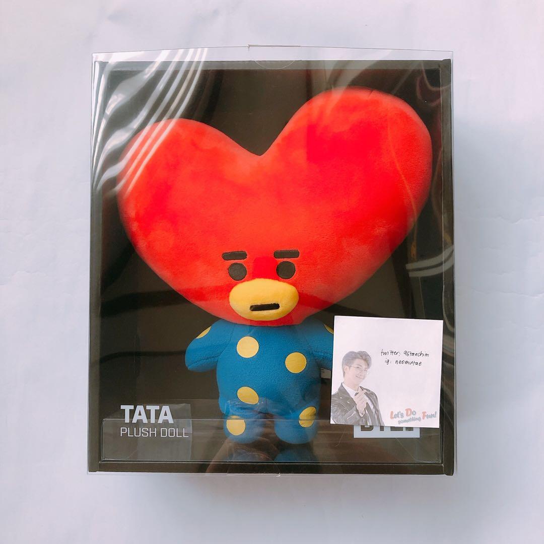wts/lfb bts bt21 tata standing doll, Hobbies & Toys, Memorabilia ...
